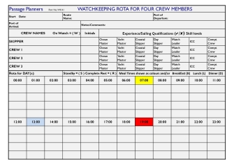 Details of Plastic Laminated Watchkeeping or Watch Keeping Forms for ...
